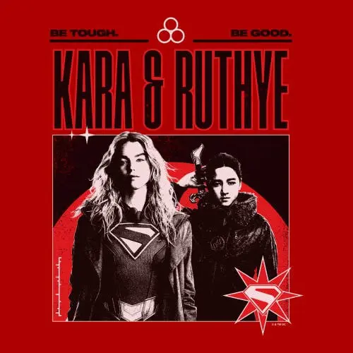 SUPERGIRL Kara And Ruthye Graphic T-shirt