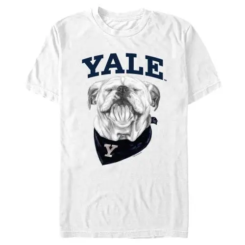 YALE UNIVERSITY Happy Handsome Dan Graphic T-shirt