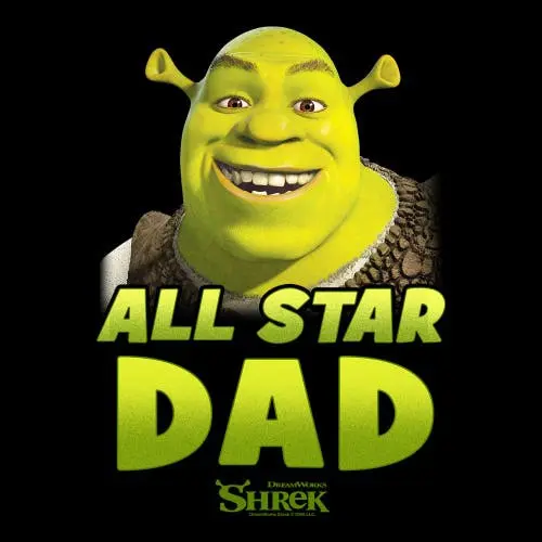 SHREK All Star Dad Graphic T-shirt