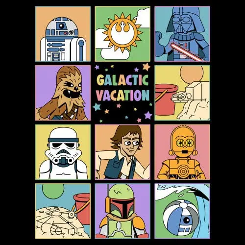 STAR WARS Galactic Vacation Graphic T-shirt