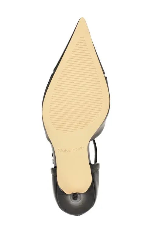 Calvin Klein Odielle Pointed Toe Pump - Black