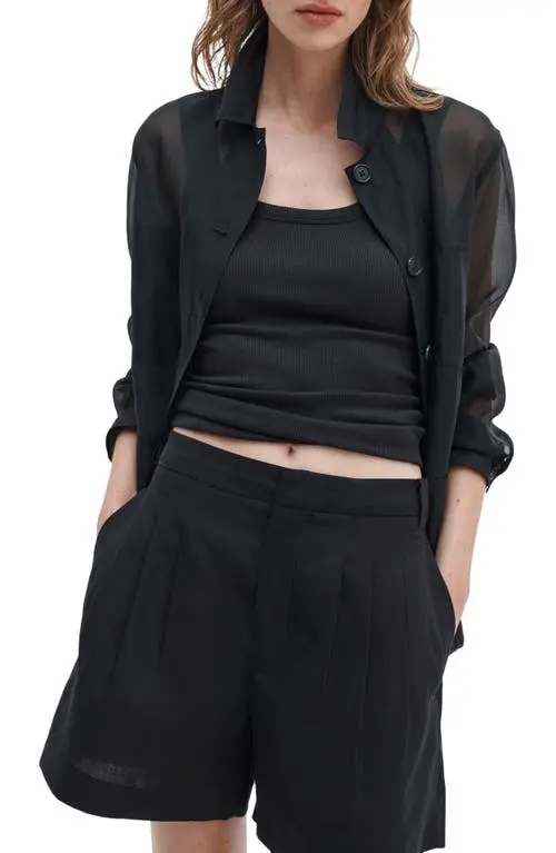 Rag & Bone Chappell Pleated Shorts