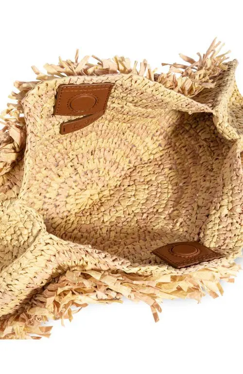 Sam Edelman Lily Straw Clutch - Brown