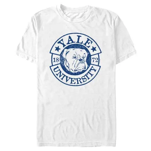 YALE UNIVERSITY College Mascot 1872 Graphic T-shirt