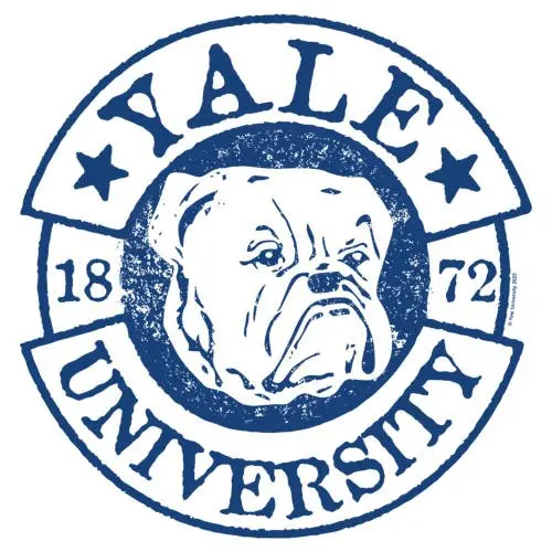 YALE UNIVERSITY College Mascot 1872 Graphic T-shirt