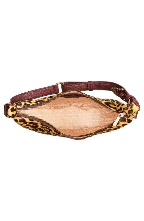 Sam Edelman Lucy Genuine Calf Hair Convertible Shoulder Bag - Brown