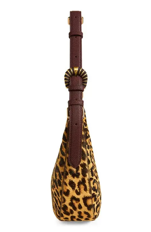 Sam Edelman Lucy Genuine Calf Hair Convertible Shoulder Bag - Brown