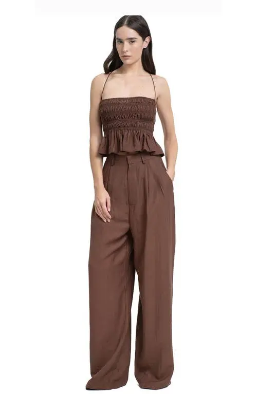 MOTHER OF ALL Taylor Top - Brown