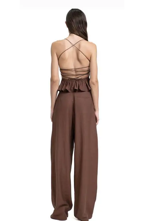 MOTHER OF ALL Taylor Top - Brown