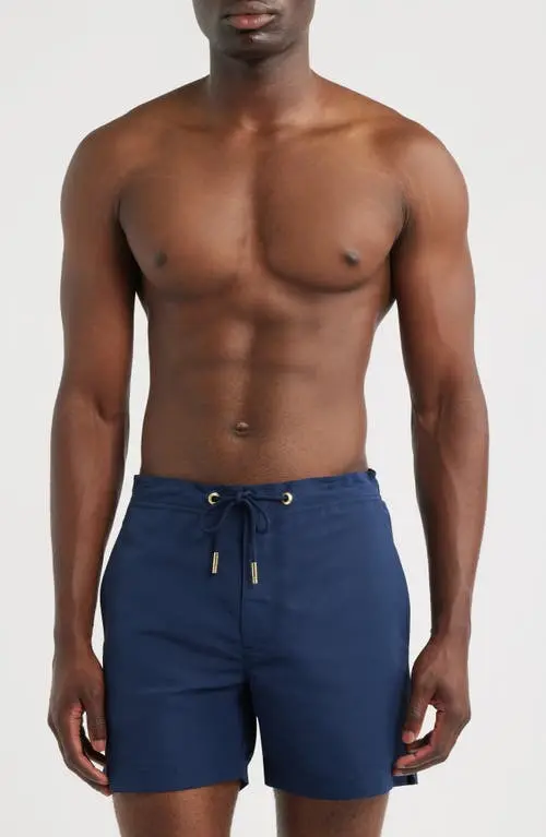CHE Oceano Drawstring Swim Trunks - Navy