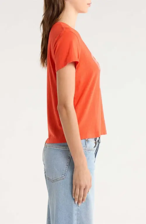 RE/DONE Graphic Cotton T-shirt
