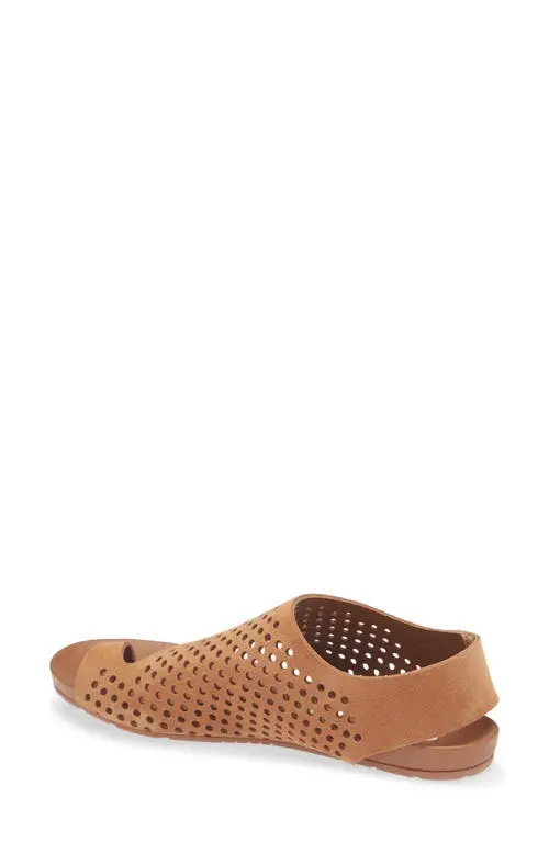 PEDRO GARCIA Valisa Laser-cut Leather Slide Sandal
