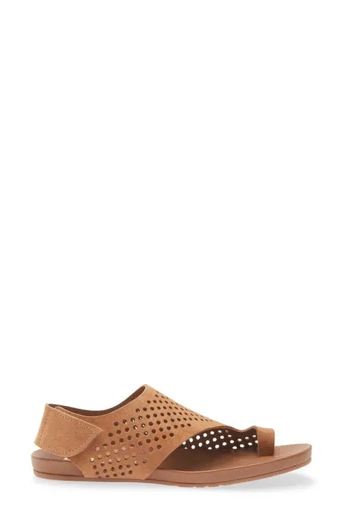 PEDRO GARCIA Valisa Laser-cut Leather Slide Sandal