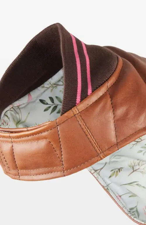MASKY Calm Fit Quilted Leather Vest