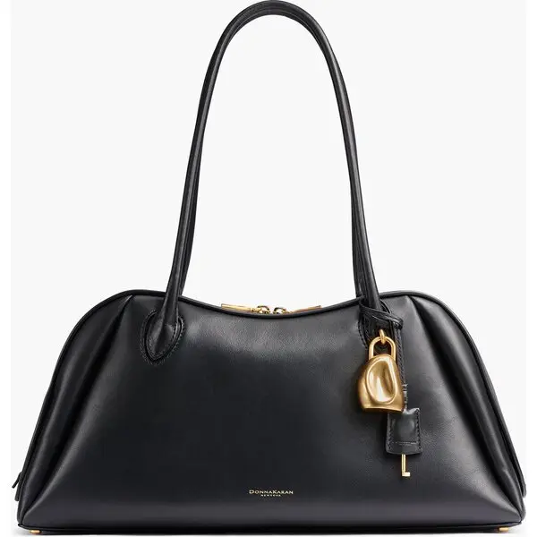 Donna Karan New York Terry Large Shoulder Bag - Black