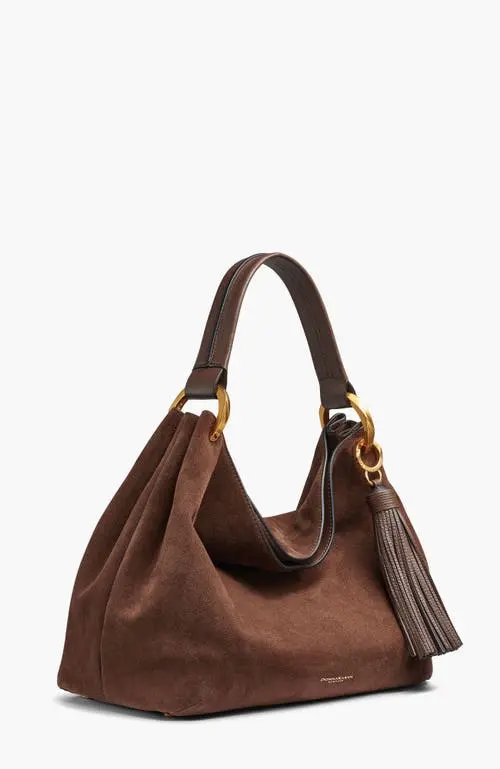Donna Karan New York Glenwood Suede Shoulder Bag