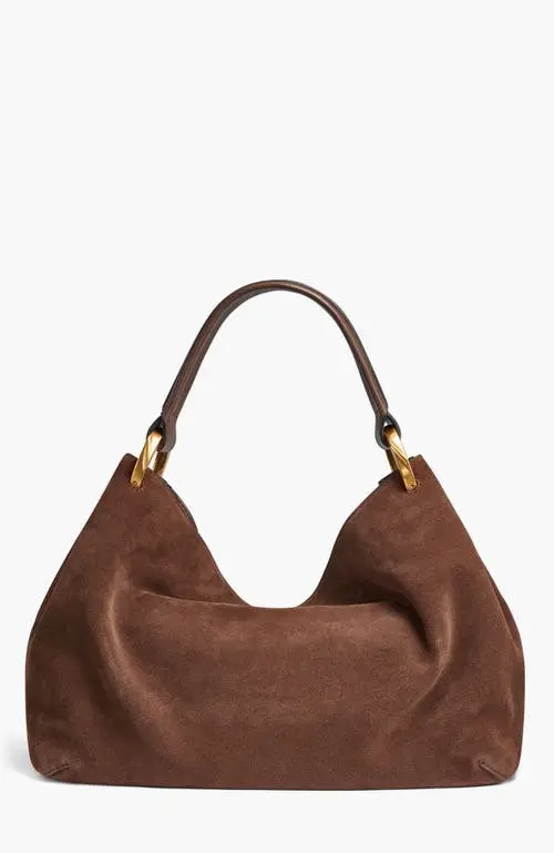 Donna Karan New York Glenwood Suede Shoulder Bag