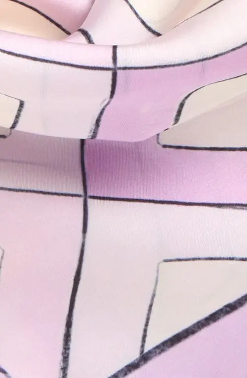 FRASIER STERLING Wisteria Square Scarf - Purple