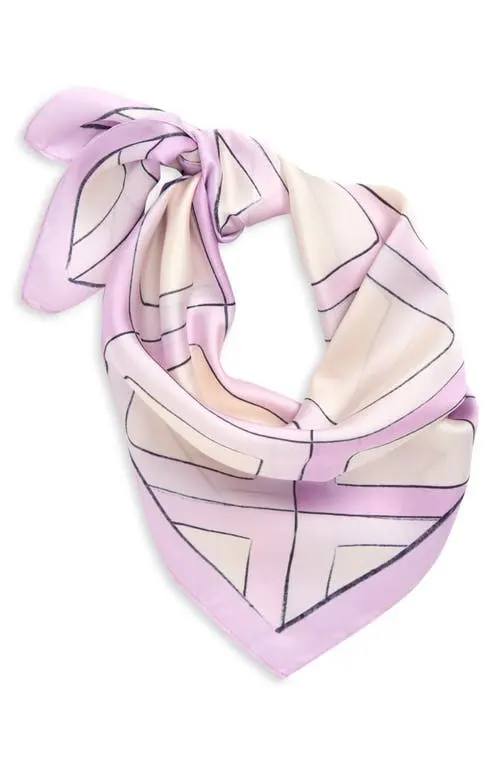 FRASIER STERLING Wisteria Square Scarf - Purple