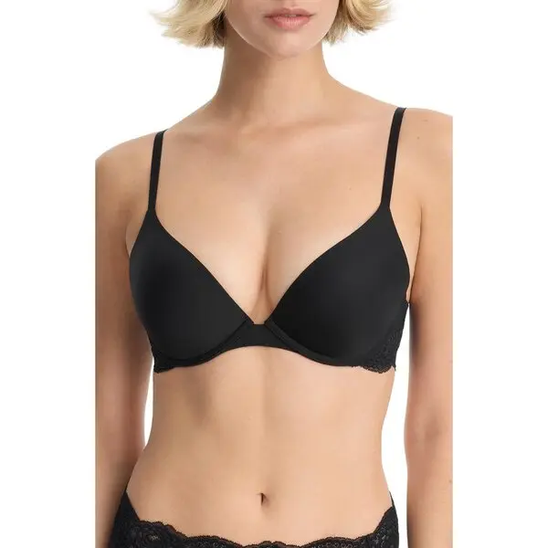 SKARLETT BLUE Divine Multi-way Plunge Push-up Bra - Black