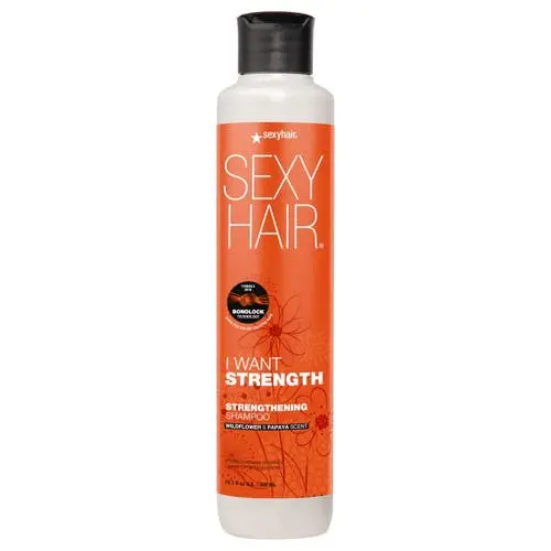 SEXY HAIR I Want Strength Strengthening Shampoo 10.1 Oz - N/a