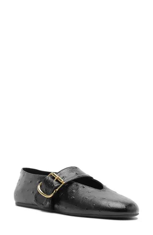 AREZZO Adeline Mary Jane Flat - Black