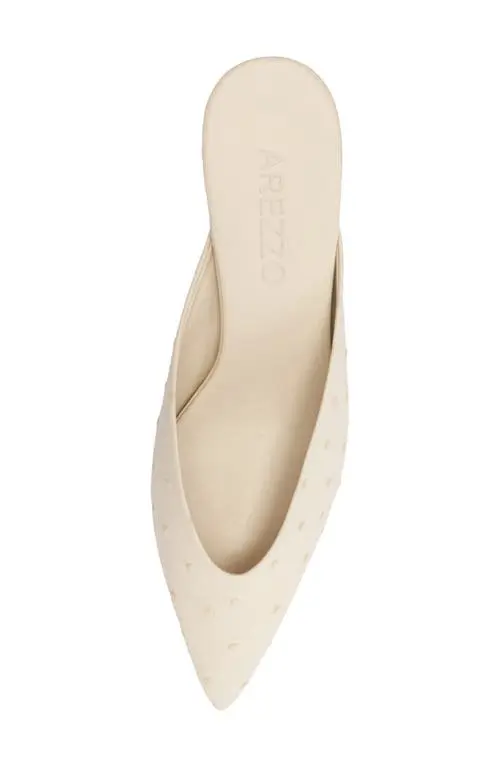 AREZZO Adeline Embossed Mule - Panacota
