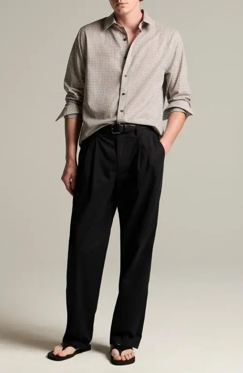Vince Condor Plaid Button-up Shirt