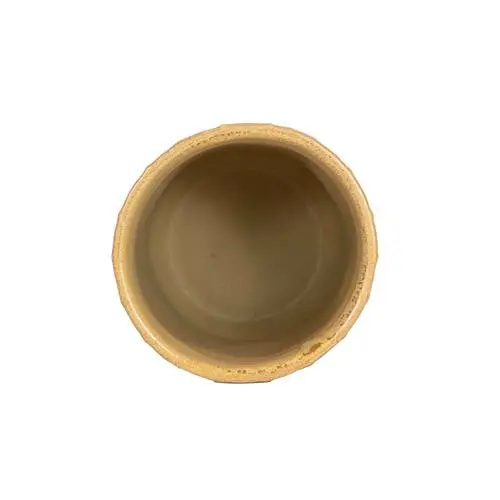 FORESIDE HOME AND GARDEN Wavy Ribbed Planter Stoneware