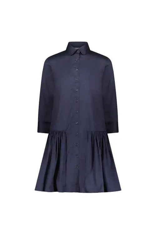The Shirt By Rochelle Behrens Drop Waist Shirt Dress