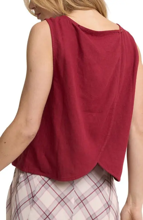 NOBODY'S CHILD Tulip Back Sleeveless Top