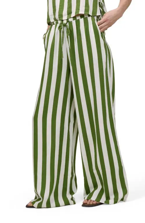 NOBODY'S CHILD Reese Linen Blend Drawstring Pants