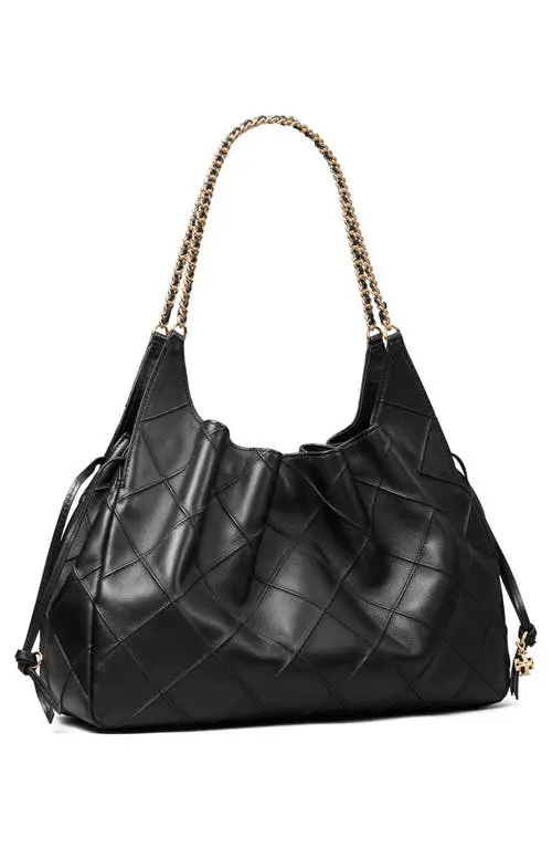 Tory Burch Fleming Quilted Leather Tote