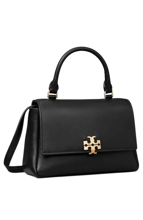 Tory Burch Charlie Leather Top Handle Bag
