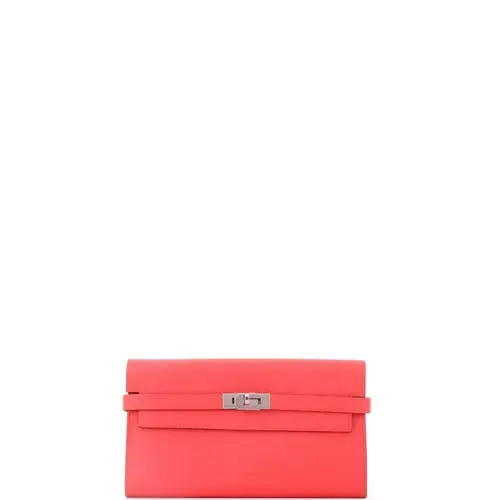 Hermès Kelly Wallet Epsom Long - Red