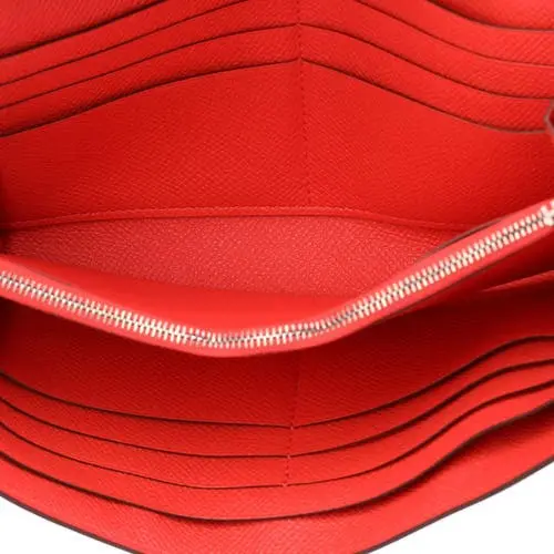 Hermès Kelly Wallet Epsom Long - Red