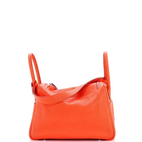 Hermès Lindy Bag Clemence 30 - Orange