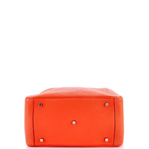 Hermès Lindy Bag Clemence 30 - Orange