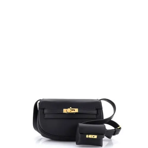 Hermès Kelly Moove Bag Swift - Black
