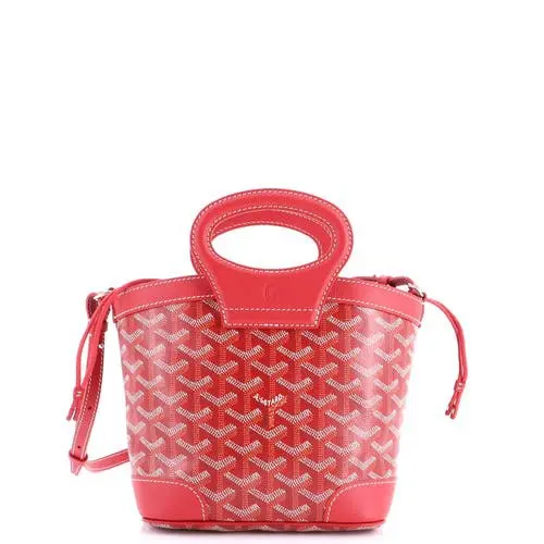 Goyard Beluga Bag Coated Canvas Mini - Red