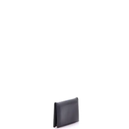 Hermès Calvi Duo Card Holder Box Calf - Black