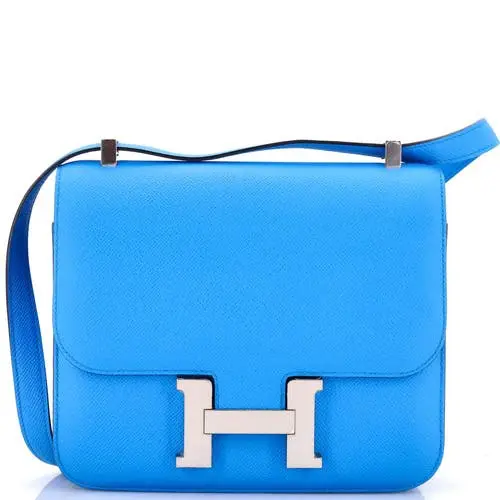 Hermès Constance Bag Epsom 24 - Bleu Frida