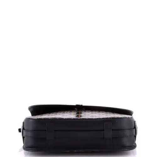 Goyard Belvedere Ii Messenger Bag Coated Canvas Mm - Black