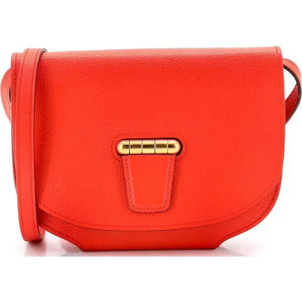 Hermès Convoyeur Crossbody Bag Evercolor Mini - Orange