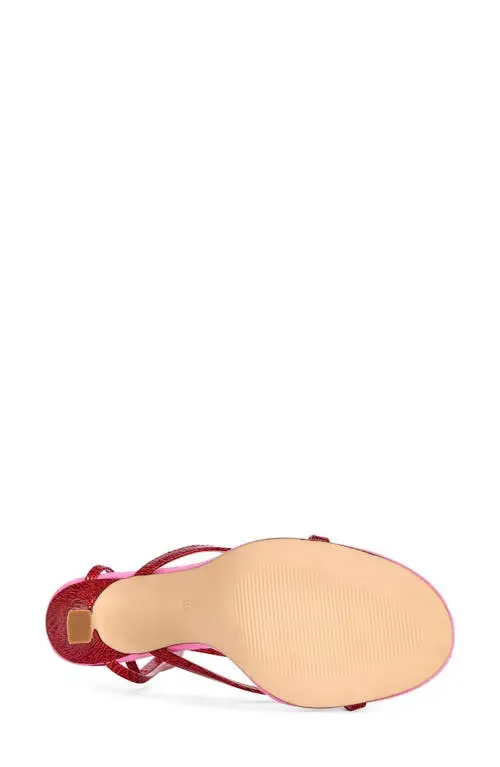 AZALEA WANG Otrisse Ankle Wrap Sandal