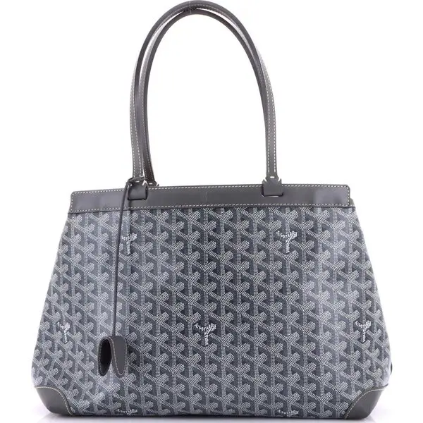 Goyard Bellechasse Bag Coated Canvas Pm - Gray
