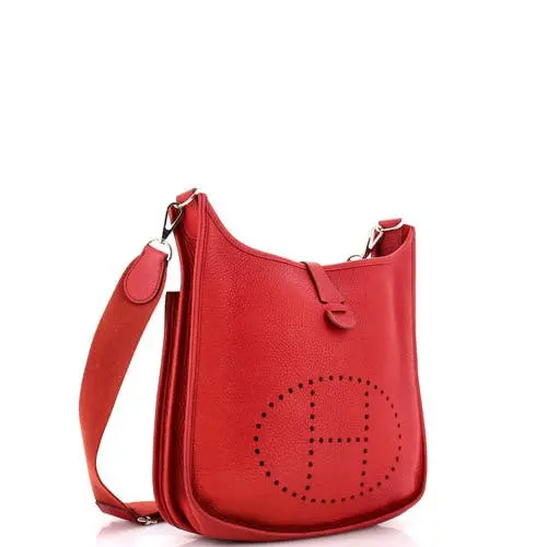 Hermès Evelyne Bag Gen Iii Clemence Pm - Red