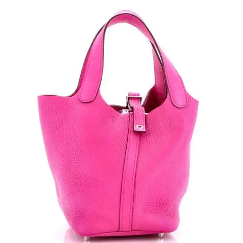 Hermès Picotin Lock Bag Clemence Pm - Pink