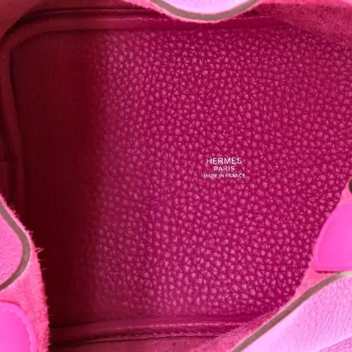 Hermès Picotin Lock Bag Clemence Pm - Pink