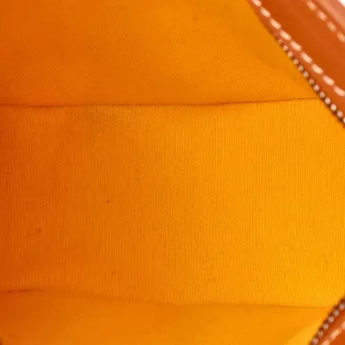 Goyard Hirondelle Shoulder Bag Coated Canvas And Leather - Brown